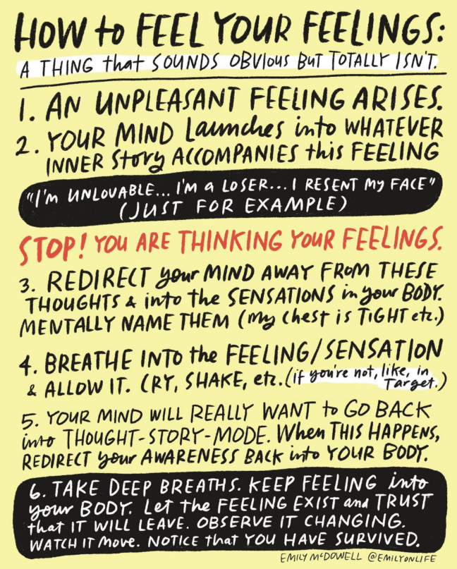 How to Feel Your Feelings (A Thing that Sounds Obvious But Totally Isn ...