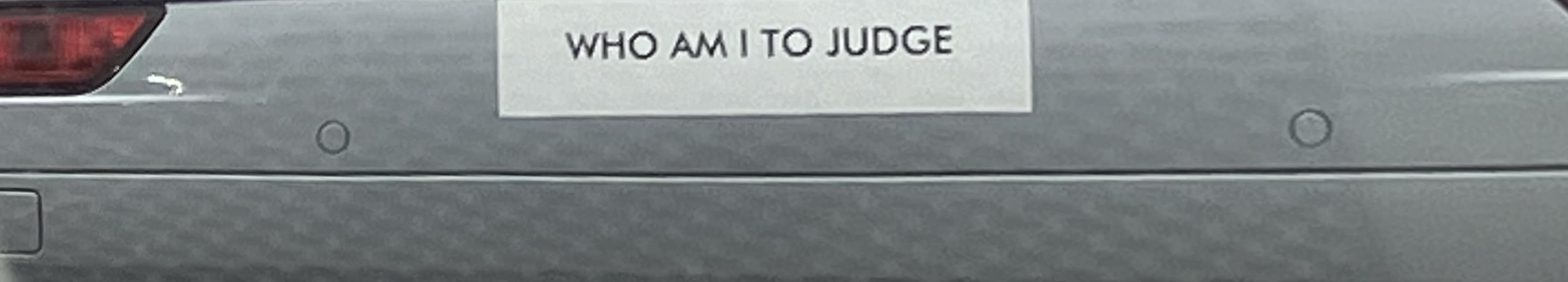 Introspective Bumper Stickers – Smuggling Grace